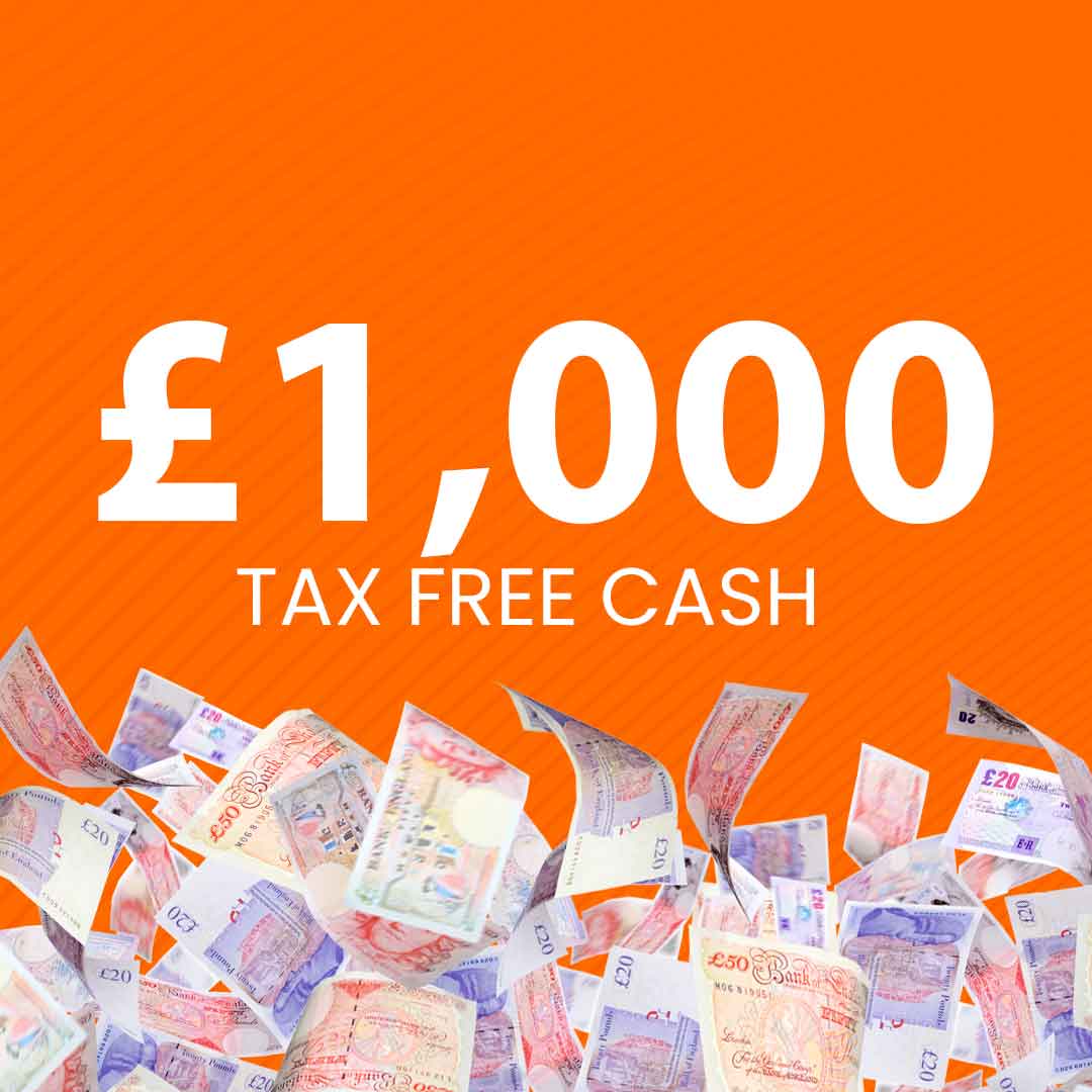 QUICK- £1000 CASH – LOW ODDS – Competition Fox