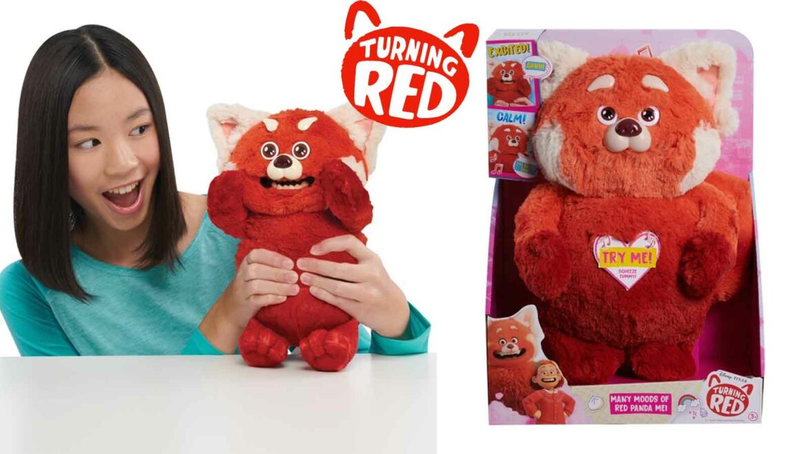 Auto Win- Disney and Pixar Turning Red Many Moods of Red Panda Mei ...