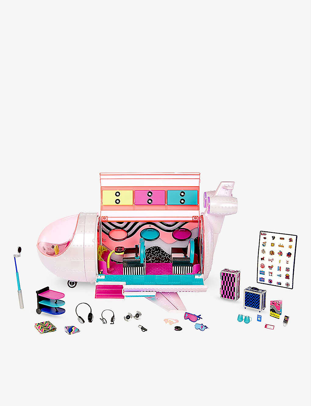 L.O.L. SURPRISE O.M.G. Travel Plane playset – Competition Fox