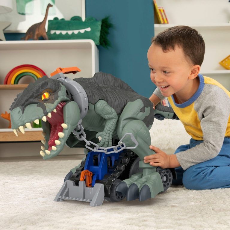 Imaginext Jurassic World Dominion: Mega Stomp & Rumble Giga Dinosaur ...