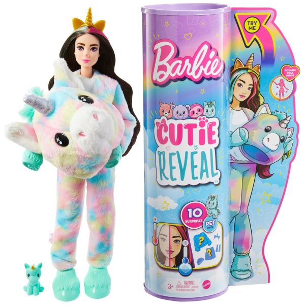 TOY DAY- AUTO WIN- Barbie Cutie Reveal Set – Competition Fox