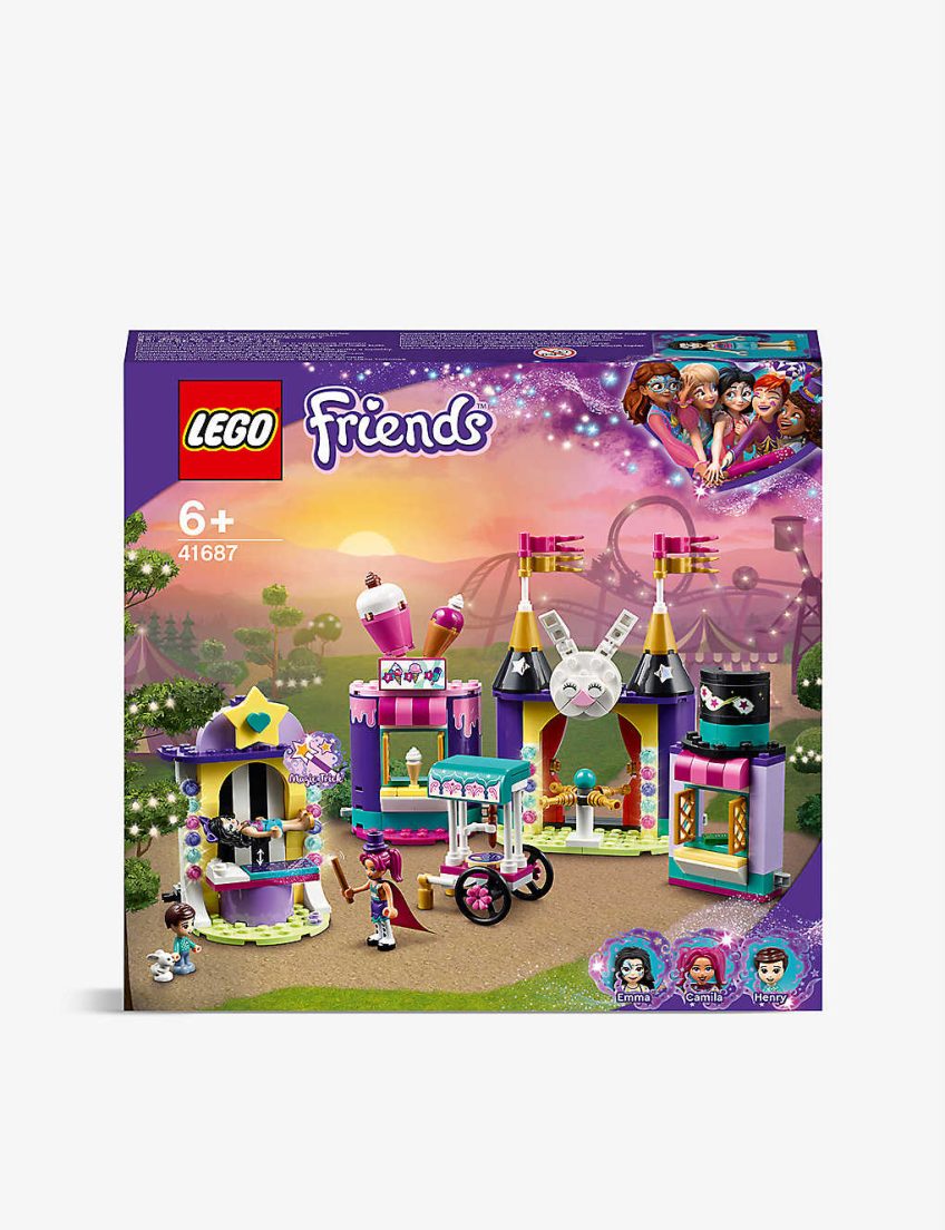 TOY DAY- AUTO WIN-LEGO Friends 41687 Magical Funfair Stalls set ...