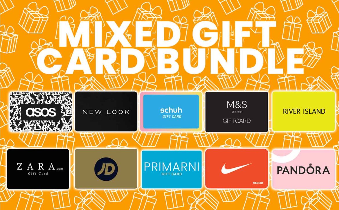 MIXED GIFT CARD BUNDLE - Competition Fox