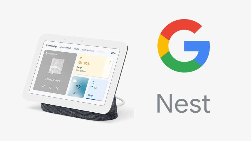 Google Nest Hub Hands-Free Smart Speaker with 7″ Screen, 2nd Gen ...