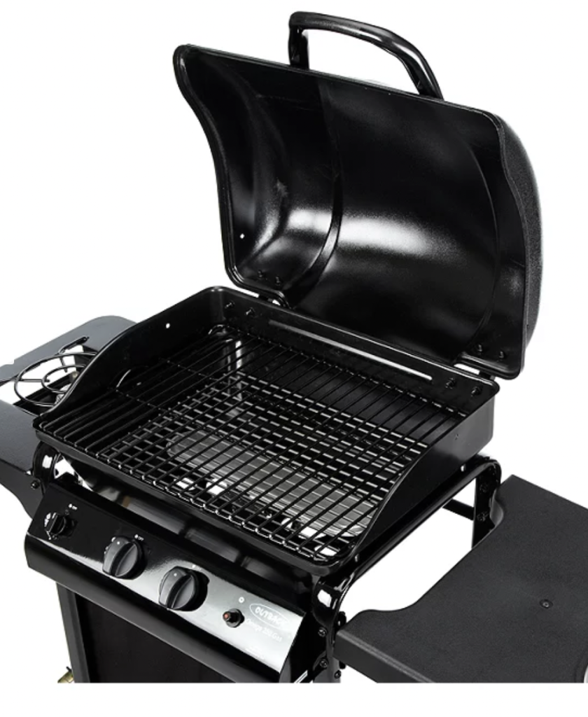Outback Omega 250 2-Burner Gas BBQ, Black – Competition Fox