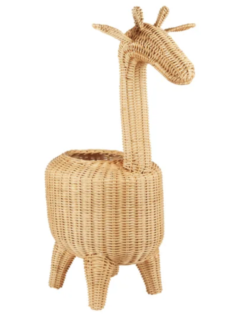 AUTO WIN - Giraffe Rattan Storage Basket - Competition Fox