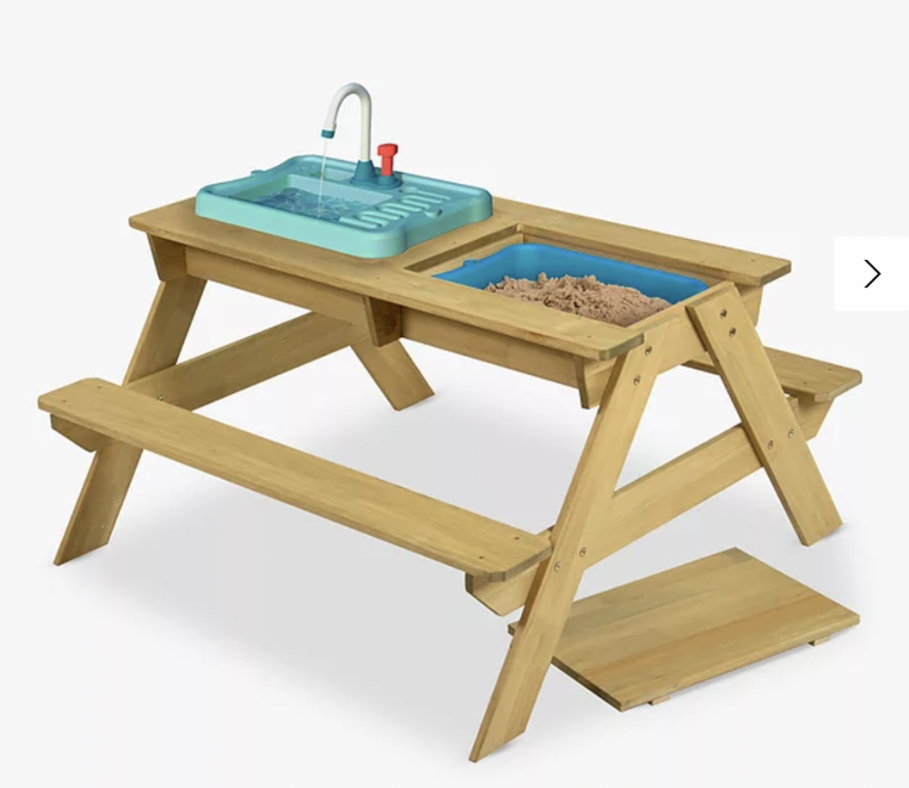 TP Toys Wooden Sand & Water Picnic Bench – Competition Fox