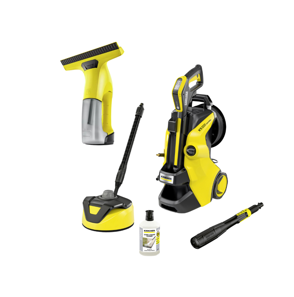 Karcher K5 Premium Smart Control Home Pressure Washer & Karcher W V 6 ...