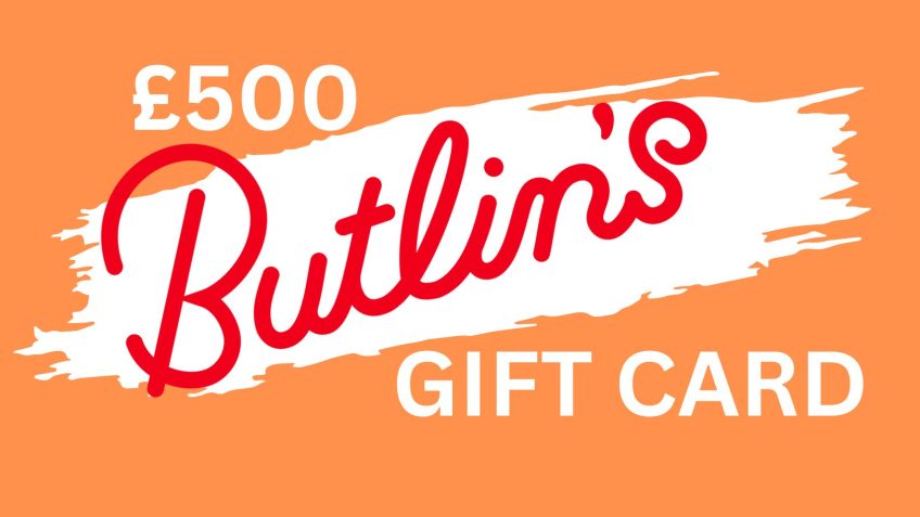 £500 BUTLINS GIFT CARD - Competition Fox