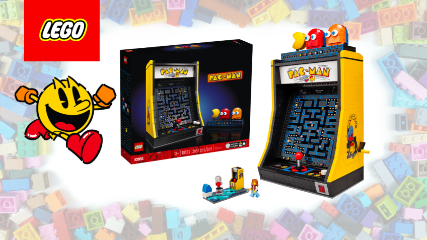 NEW – Lego Icons PAC-MAN Arcade – 07/06 – Competition Fox