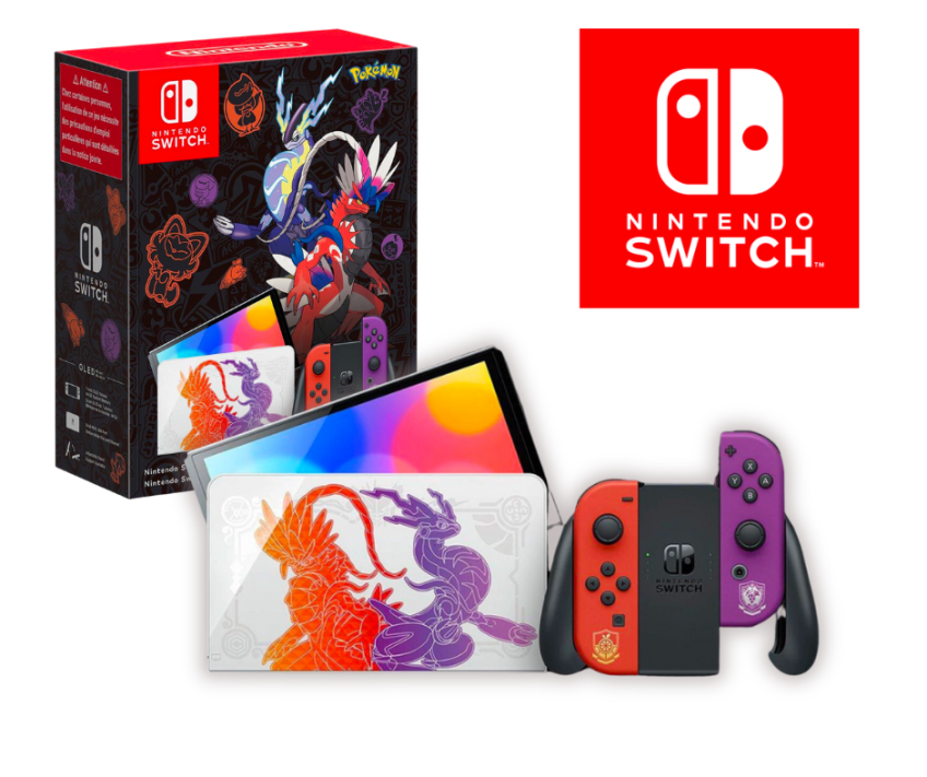 NINTENDO SWITCH OLED LIMITED EDITION POKEMON BUNDLE! - Competition Fox