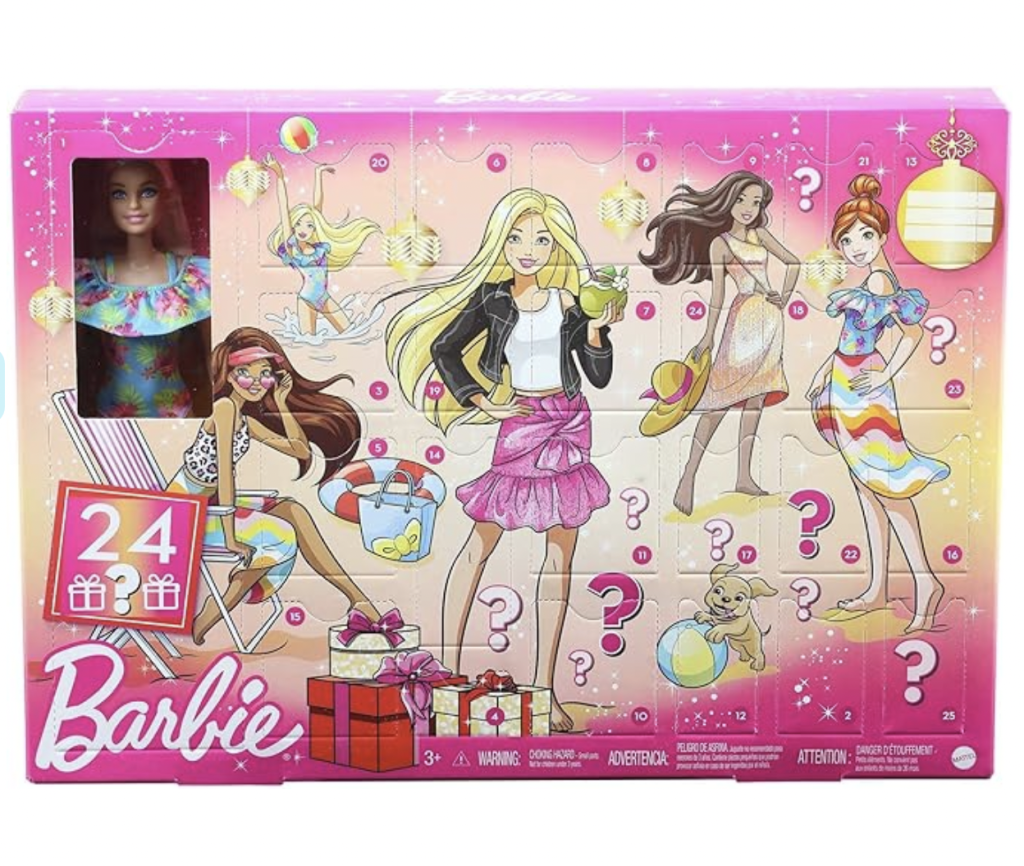 AUTO WIN – Barbie Advent Calendar with Barbie Doll – 21/10 ...