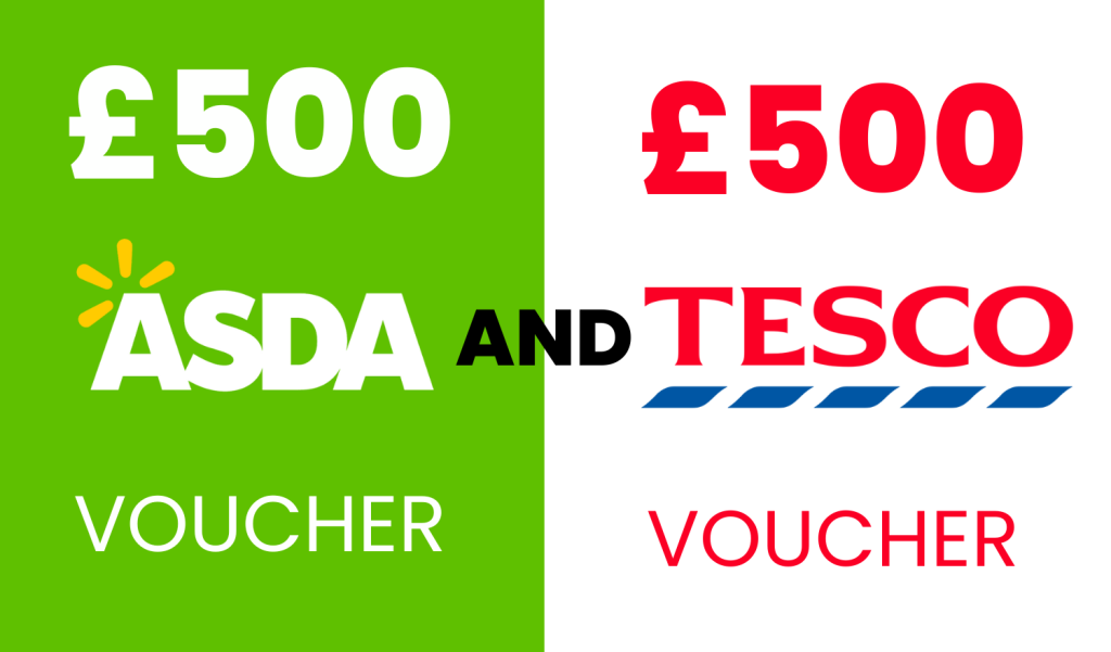 £500 ASDA & £500 TESCO - Competition Fox