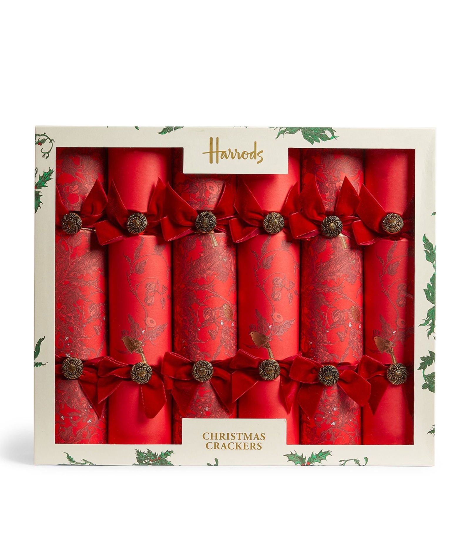 AUTO WIN - HARRODS OF LONDON Traditional Christmas Crackers (Set of 6 ...