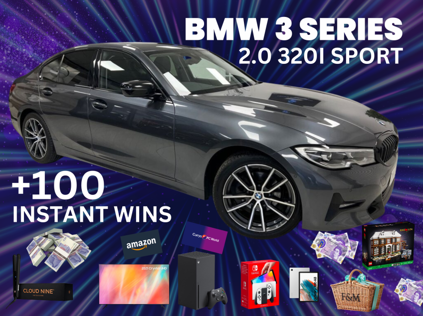 WIN A BMW 3 SERIES PLUS 100 MEGA INSTANT WINS UP FOR GRABS ...