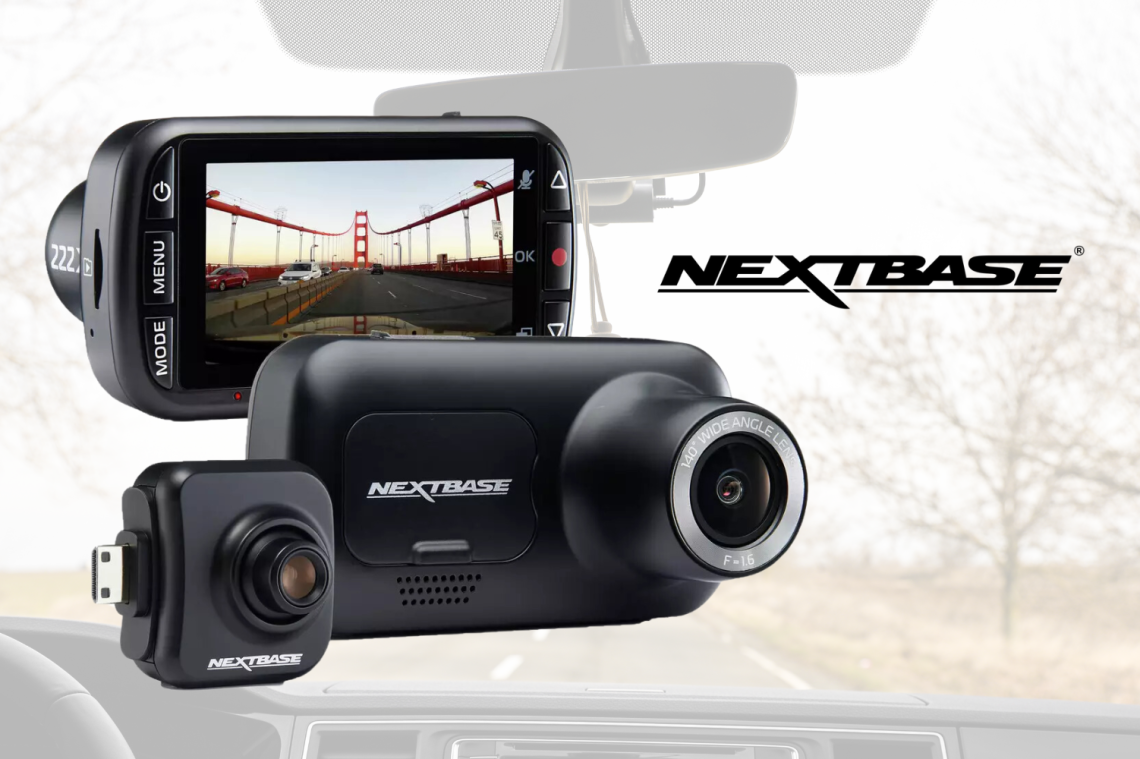 Nextbase 222X Front and Rear Dash Cam Bundle - AUTO WIN - Competition Fox