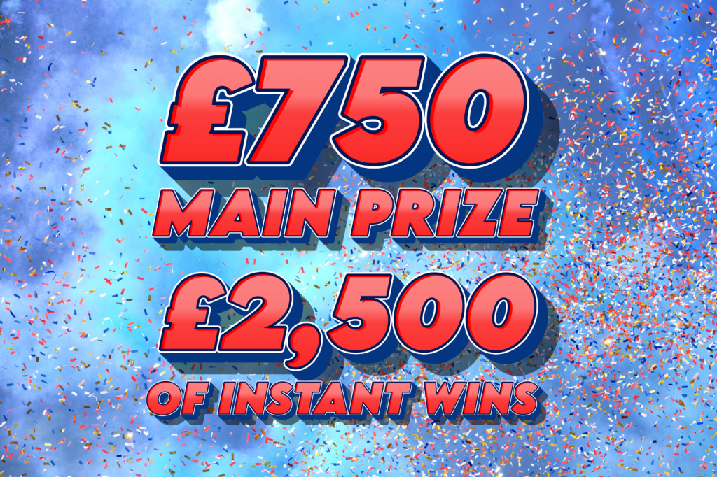 WIN £750 Main Prize with £2,500 of Instant Wins! 21/10 - Competition Fox