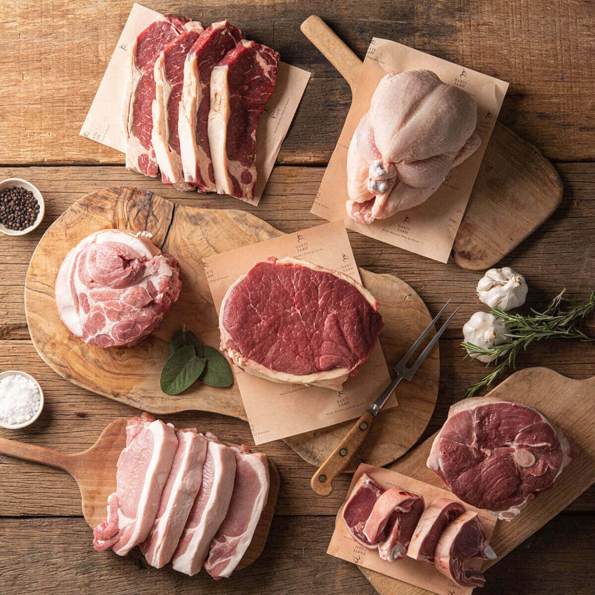 DARTS FARM MEAT LOVERS SELECTION BOX-AUTO WIN – Competition Fox