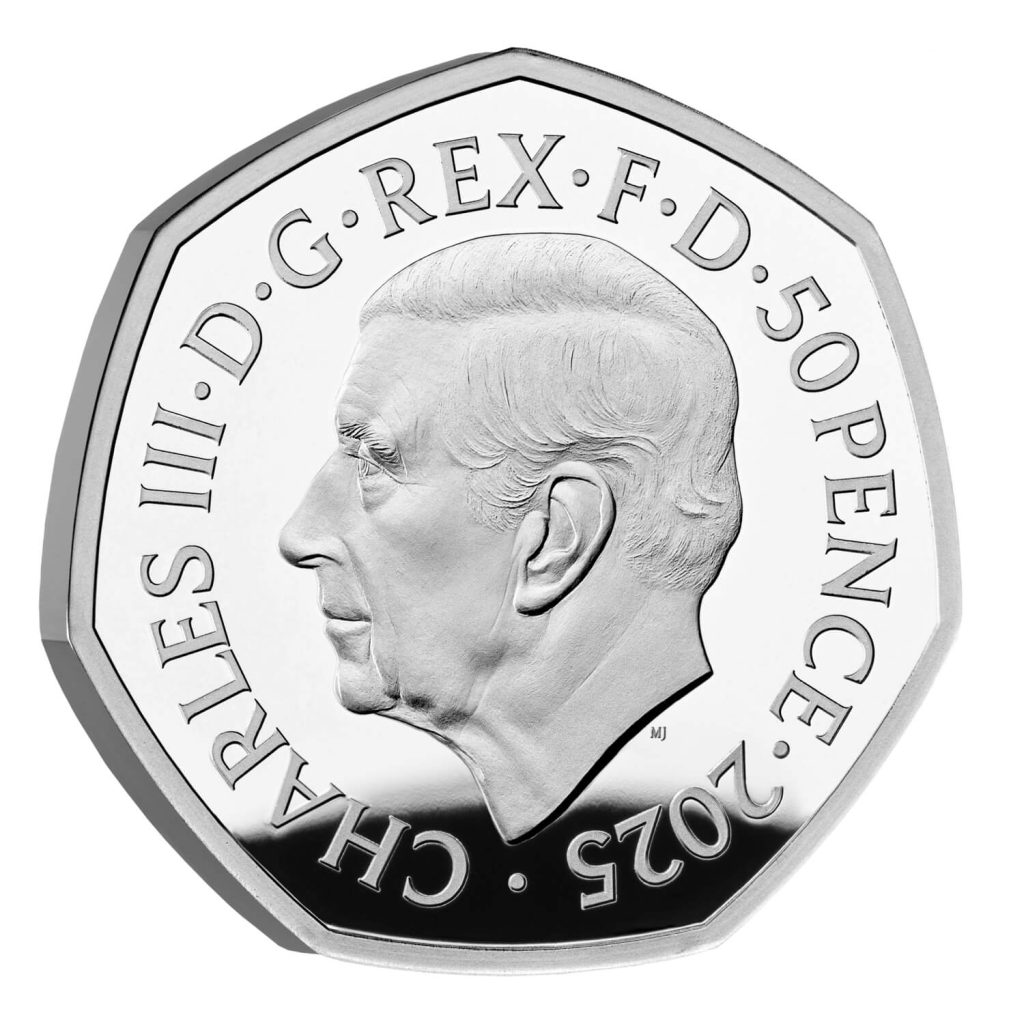 The Red Arrows 2025 UK 50p Silver Proof Colour Coin Limited Edition ...