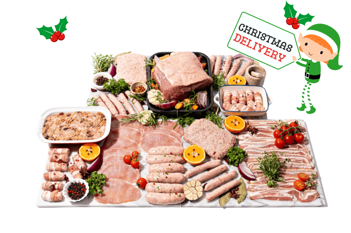 MUSCLE FOOD Luxury turkey butterfly & beef topside hamper-AUTO WIN 13/ ...