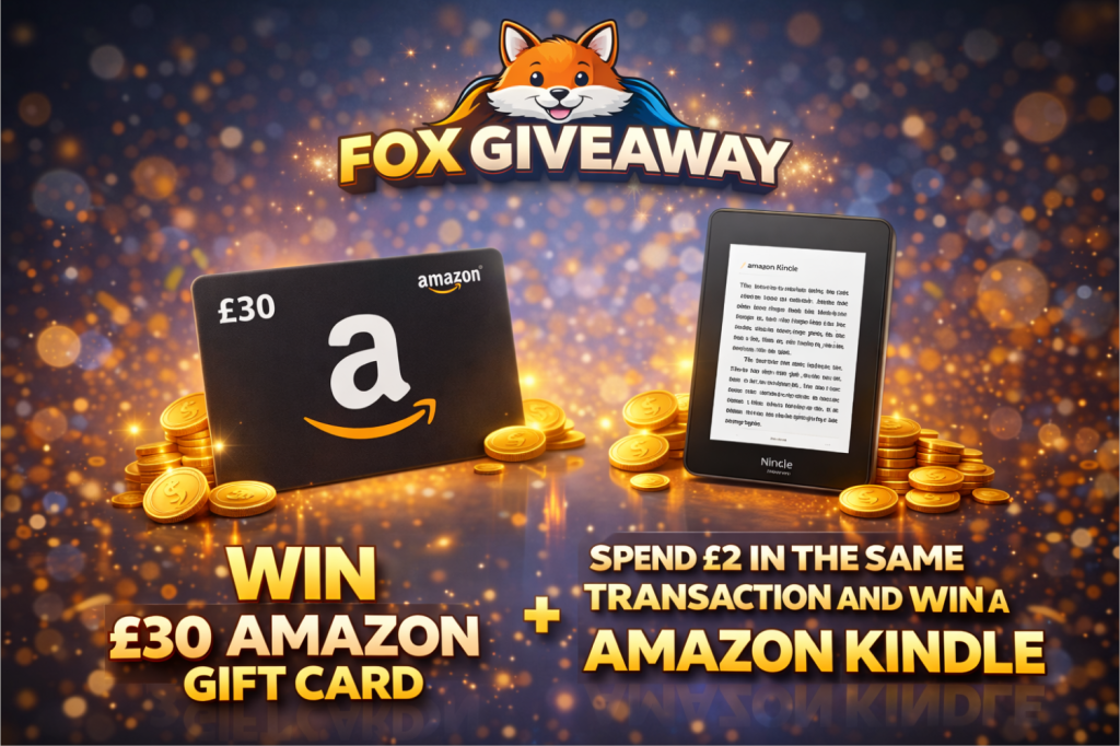 FOX GIVEAWAY- WIN £30 AMAZON GIFT CARD- SPEND £2 IN THE SAME ...