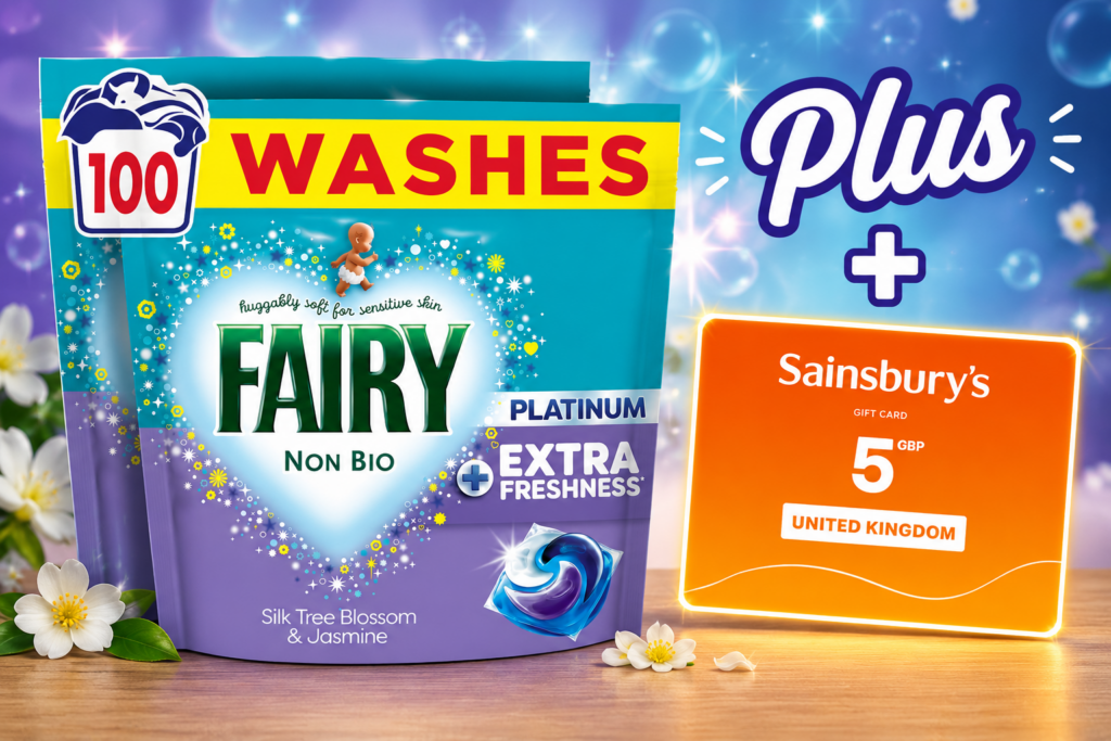 DAILY LUNCH DASH! Fairy Non Bio Silk Tree Blossom & Jasmine Washing ...
